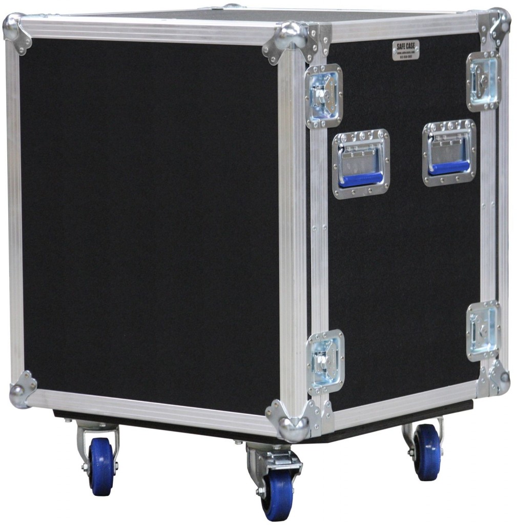 ATA Safe Case® for 16 Space Shock Rack Case W/Wheels